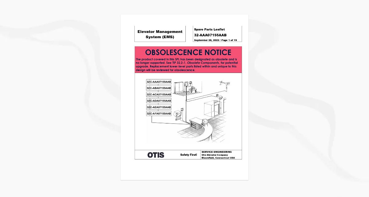 (OBSOLETE) Elevator Management S